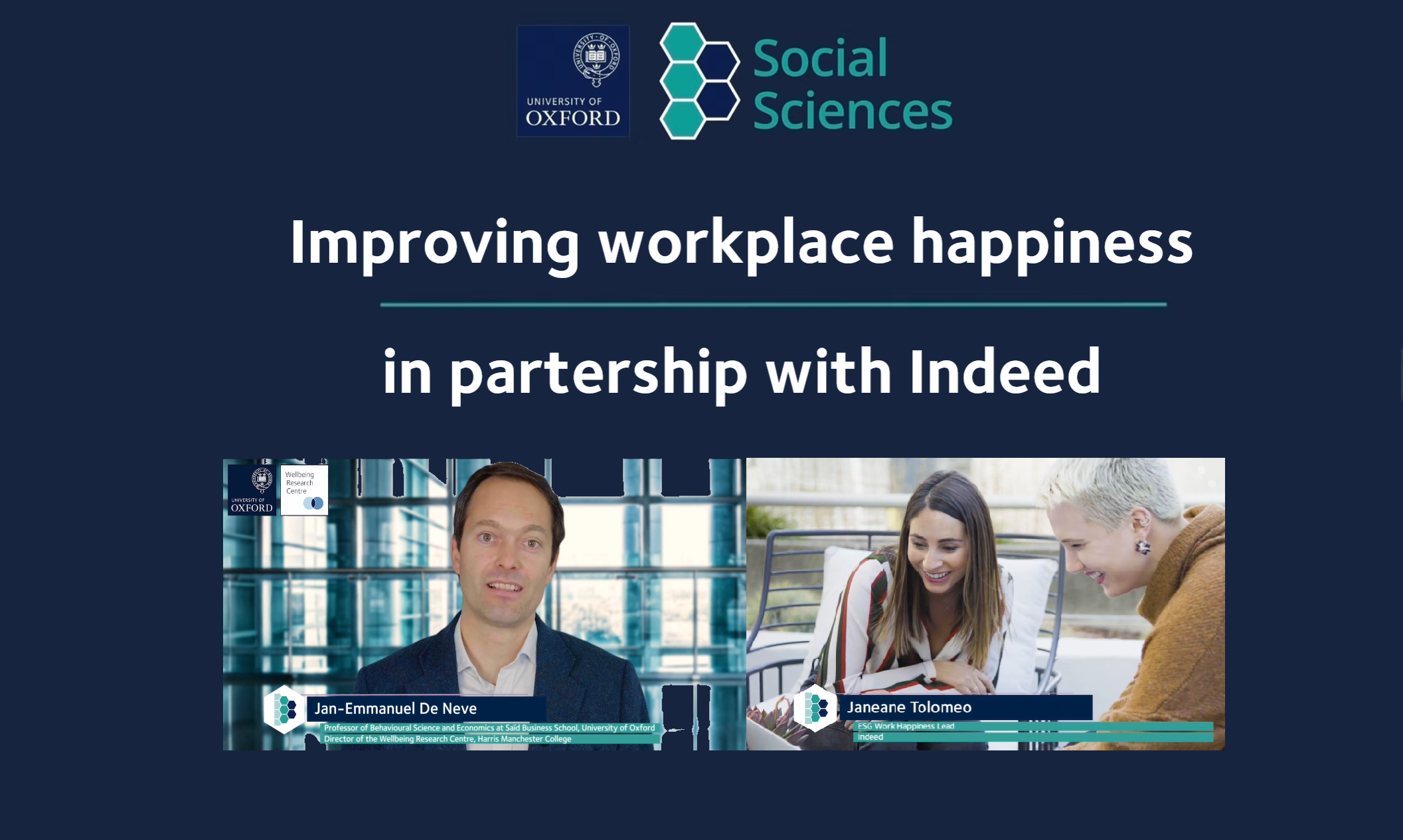 Improving workplace happiness in partnership with Indeed | Social ...